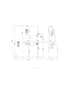 NEW 36" Vertical Bandsaw - Inverter | High Performance - Fu Ho Factory ...